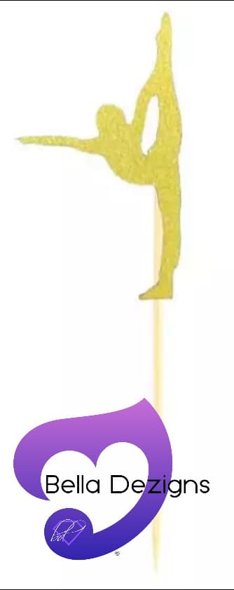 CAKE TOPPER (CUPCAKE) - Calisthenics/Gymnastics/Dance | Bella Dezigns